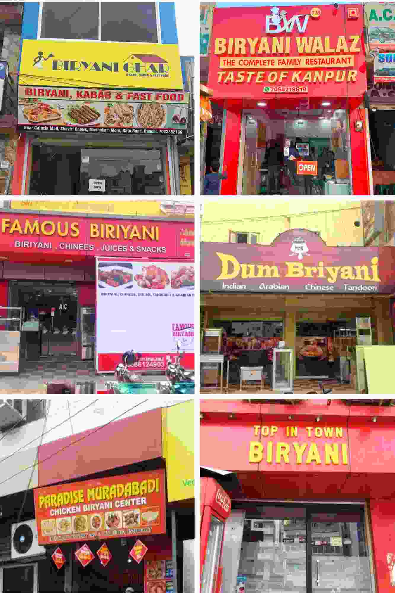 222+ Biryani Shop Name Ideas